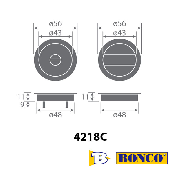 Sliding Hook Lock Bonco 4218