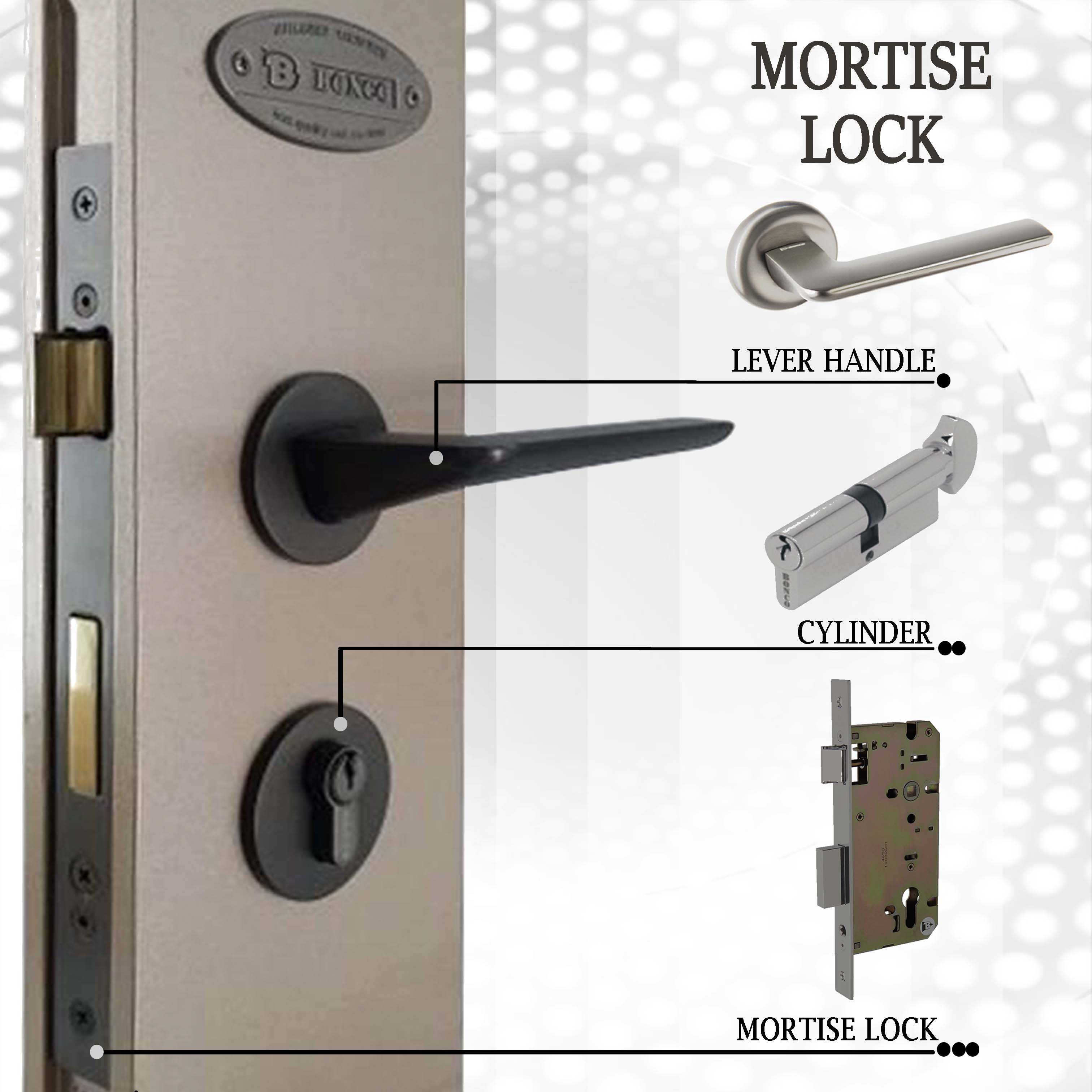  Mortise Lock 82 